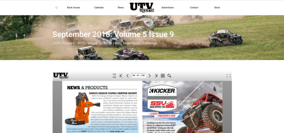 Gripper Mount is AWESOME - UTV Sports Magazine Review - Dango Design